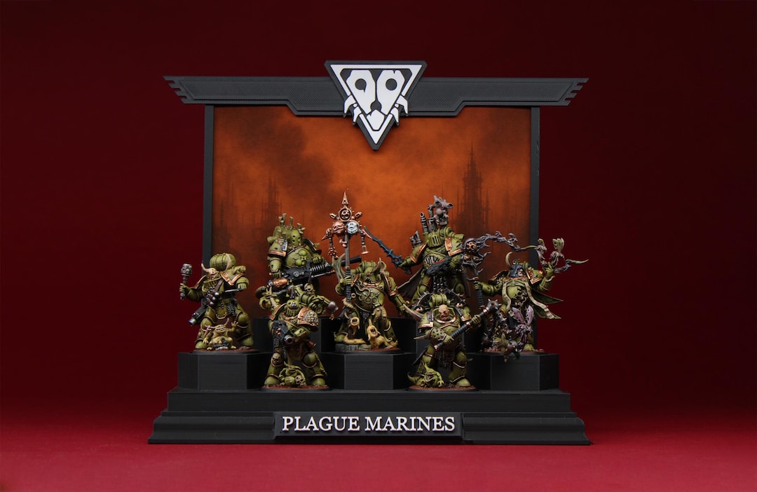 Miniature Display Stand Kill Team Blood Bowl 32mm 28mm Bases - Etsy