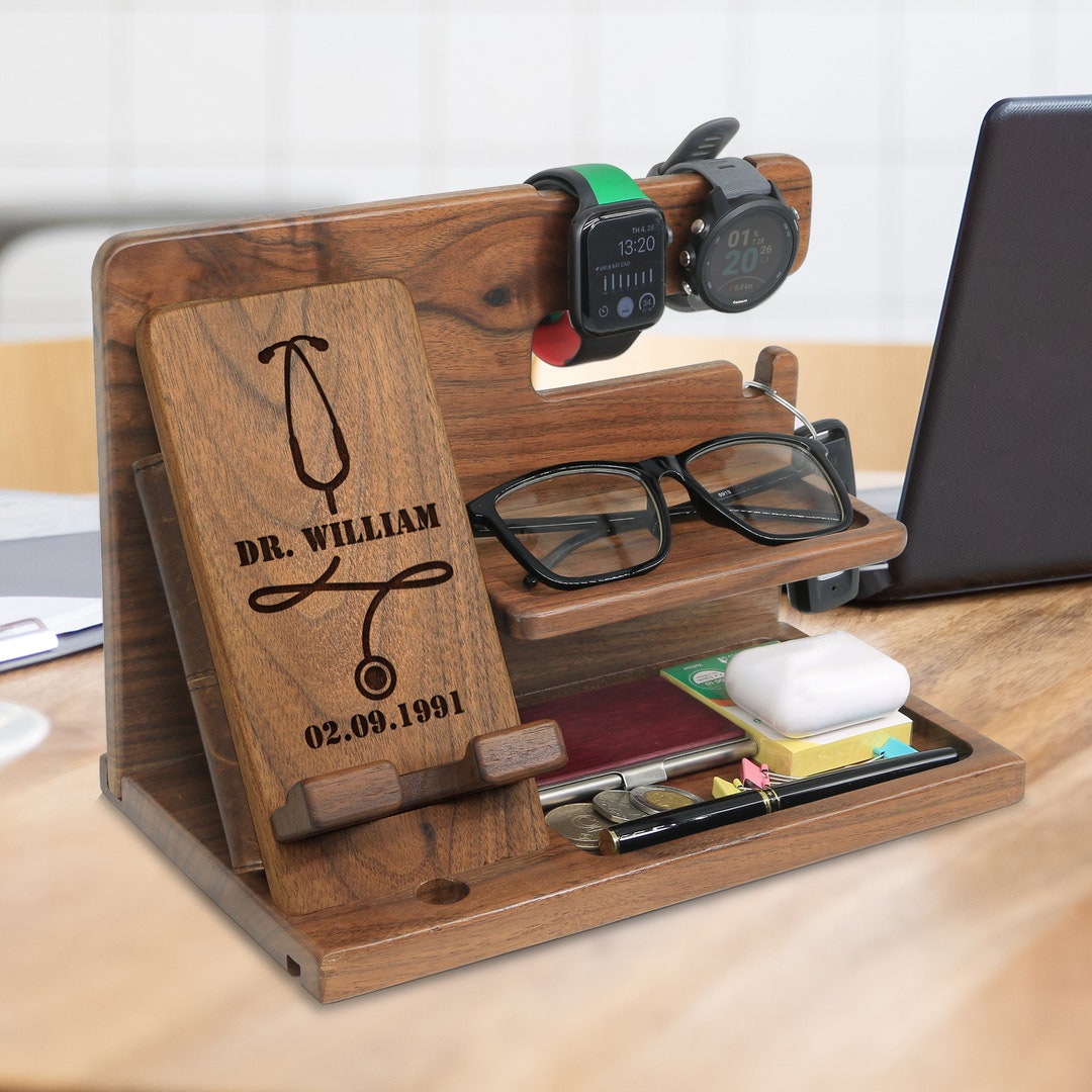 Personalized Doctor Desk Organizer: Gift to Help Husbands and - Etsy