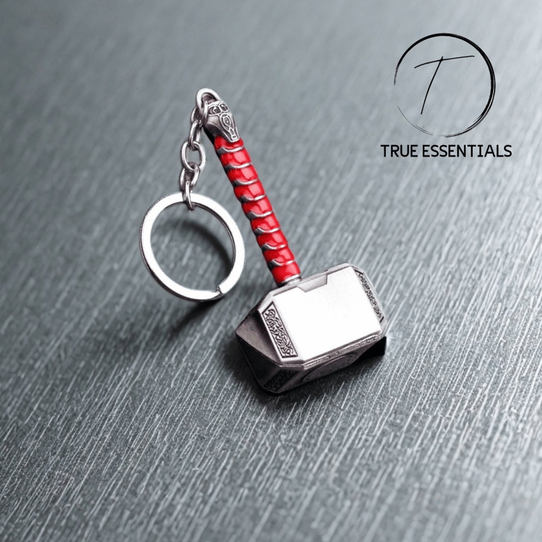 Thor Hammer mjolnir Keychain: A Must-have Gift for Any Fan - Etsy