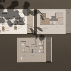 Interior Design Project Proposal & Mood Board Canva Template ...