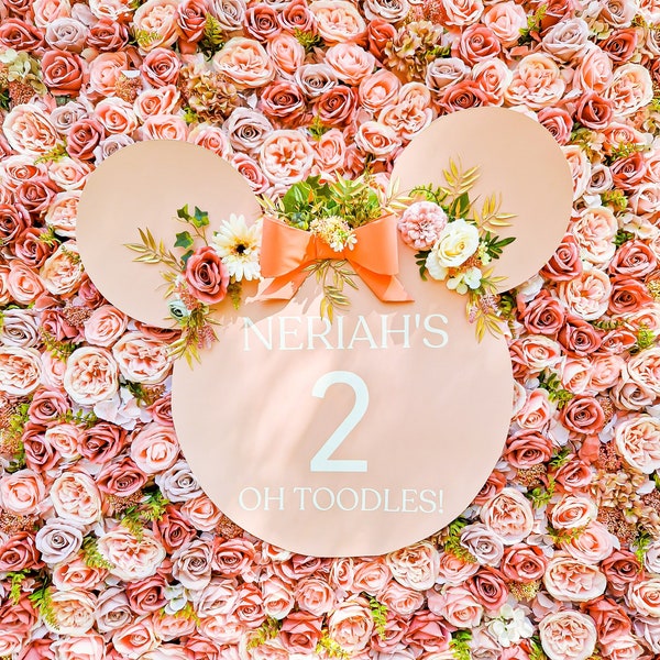 Welcome Board Minnie Mouse - Etsy