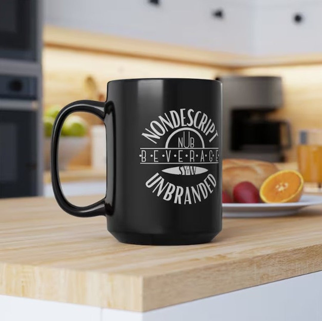 Nondescript Unbranded Beverage Mugs 15oz Mug Large Coffee Mugs Funny ...