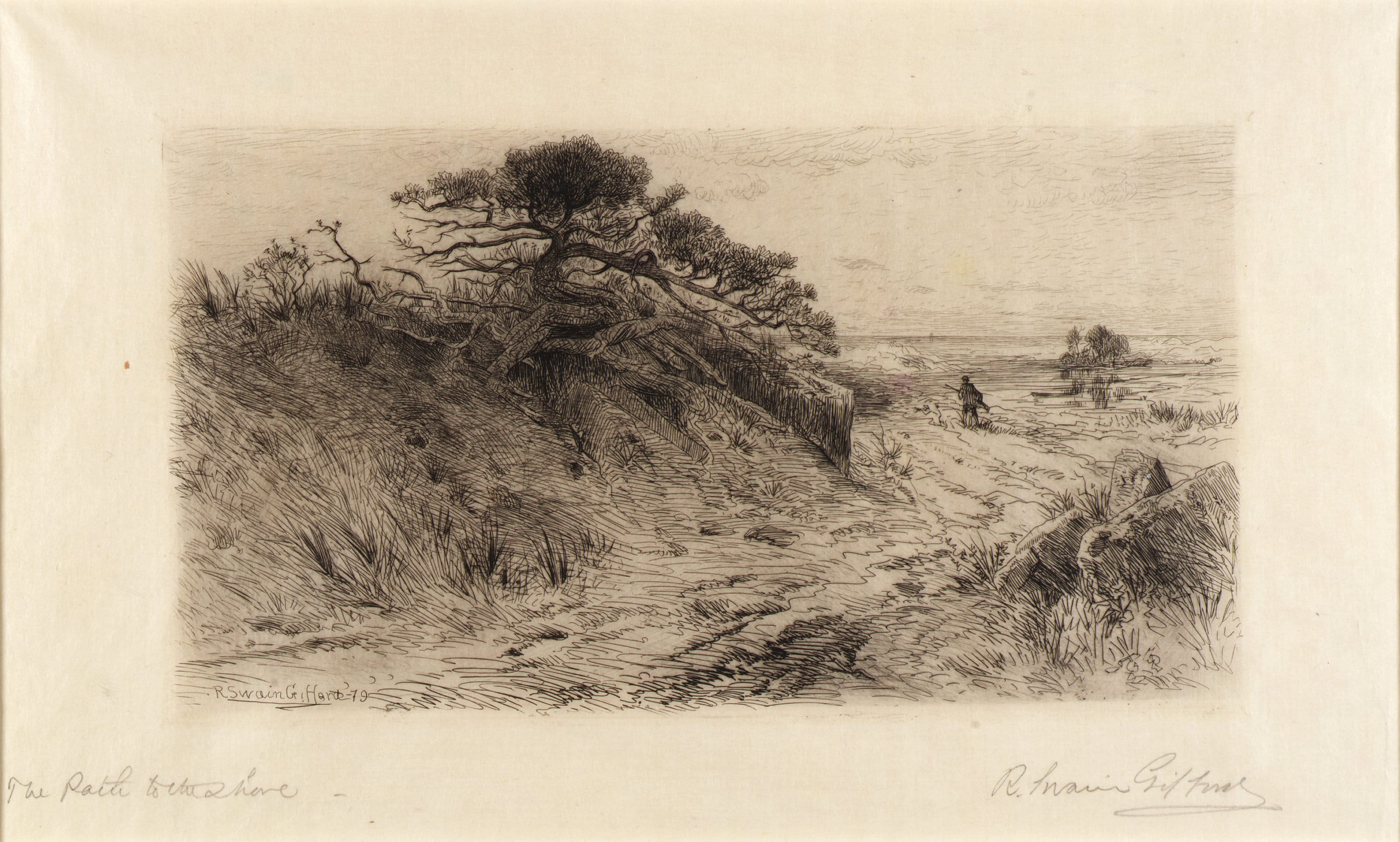 4 Etchings by Robert Swain Gifford, 1880s - Etsy