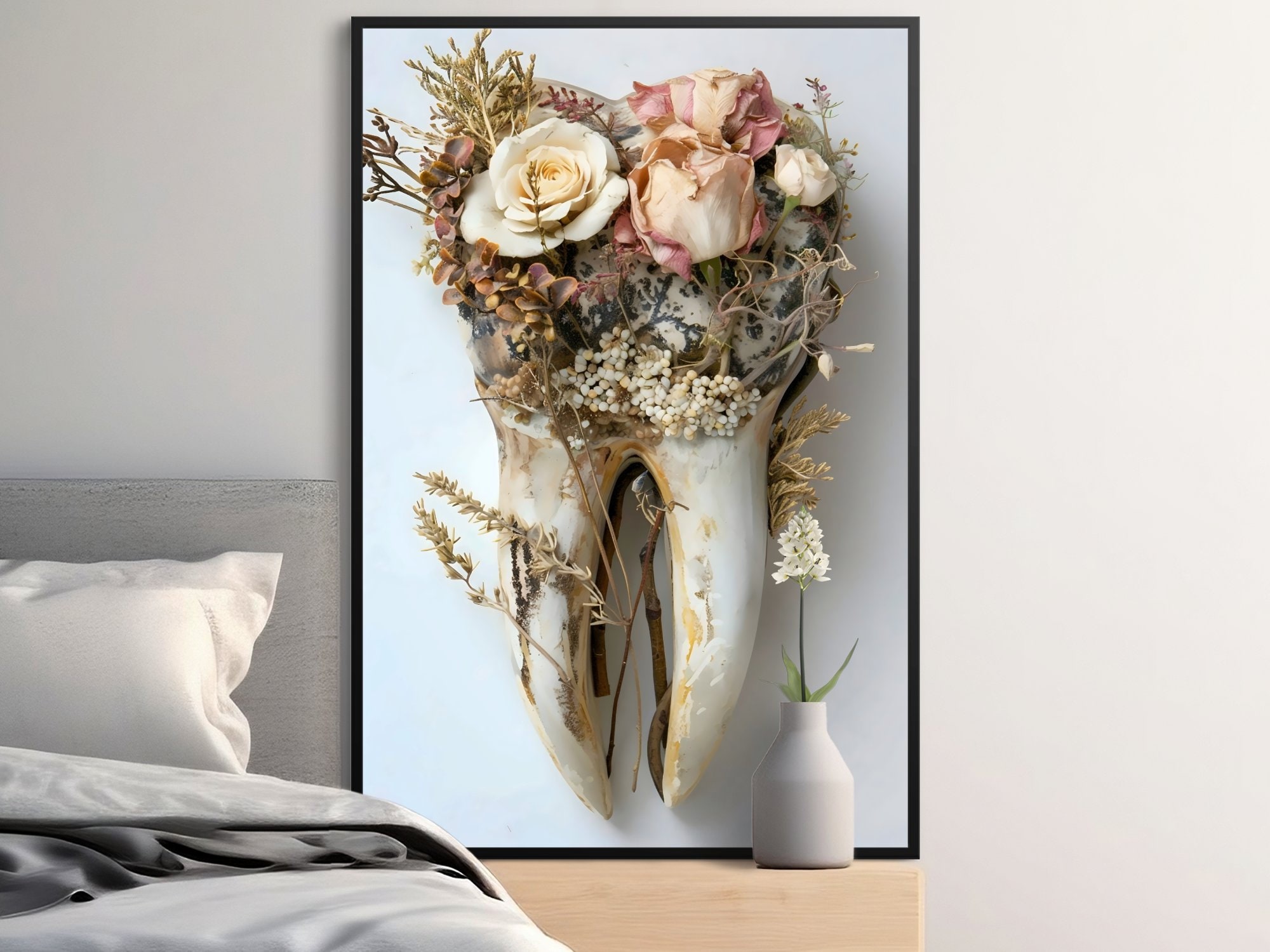 Dental Wall Art for Dental Office Wall Decor for Dentist Gift Colorful ...