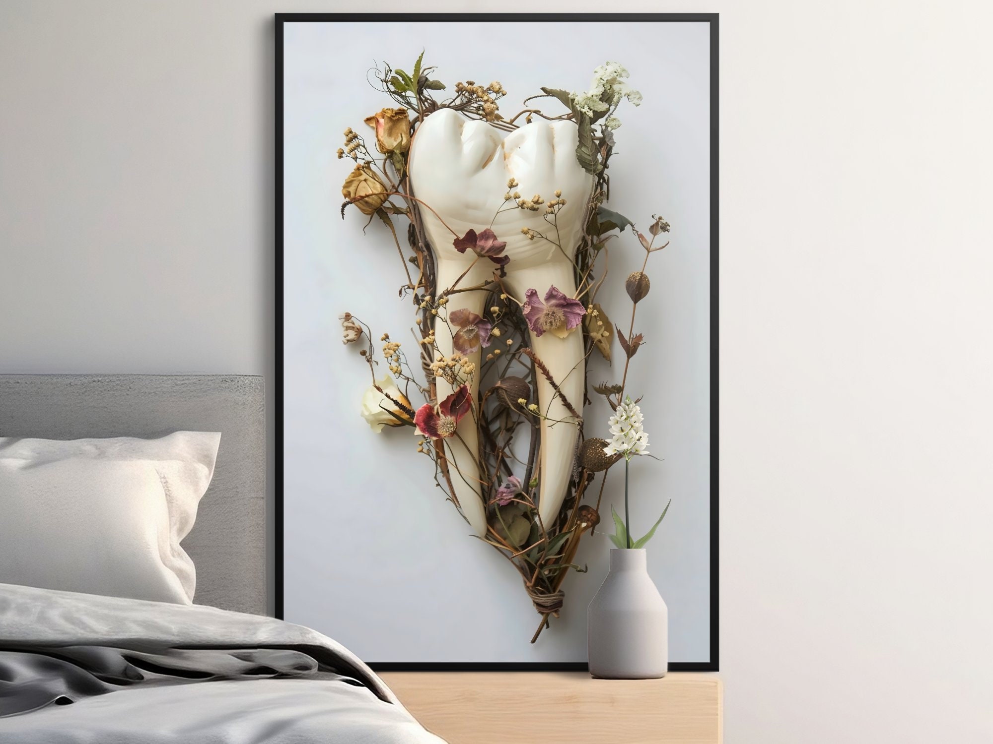 Dental Wall Art for Dental Office Wall Decor for Dentist Gift Colorful ...