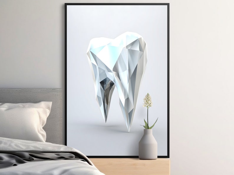 Dental Wall Art for Dental Office Wall Decor for Dentist Gift Modern ...