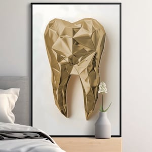 Dental Wall Art for Dental Office Wall Decor for Dentist Gift Colorful ...