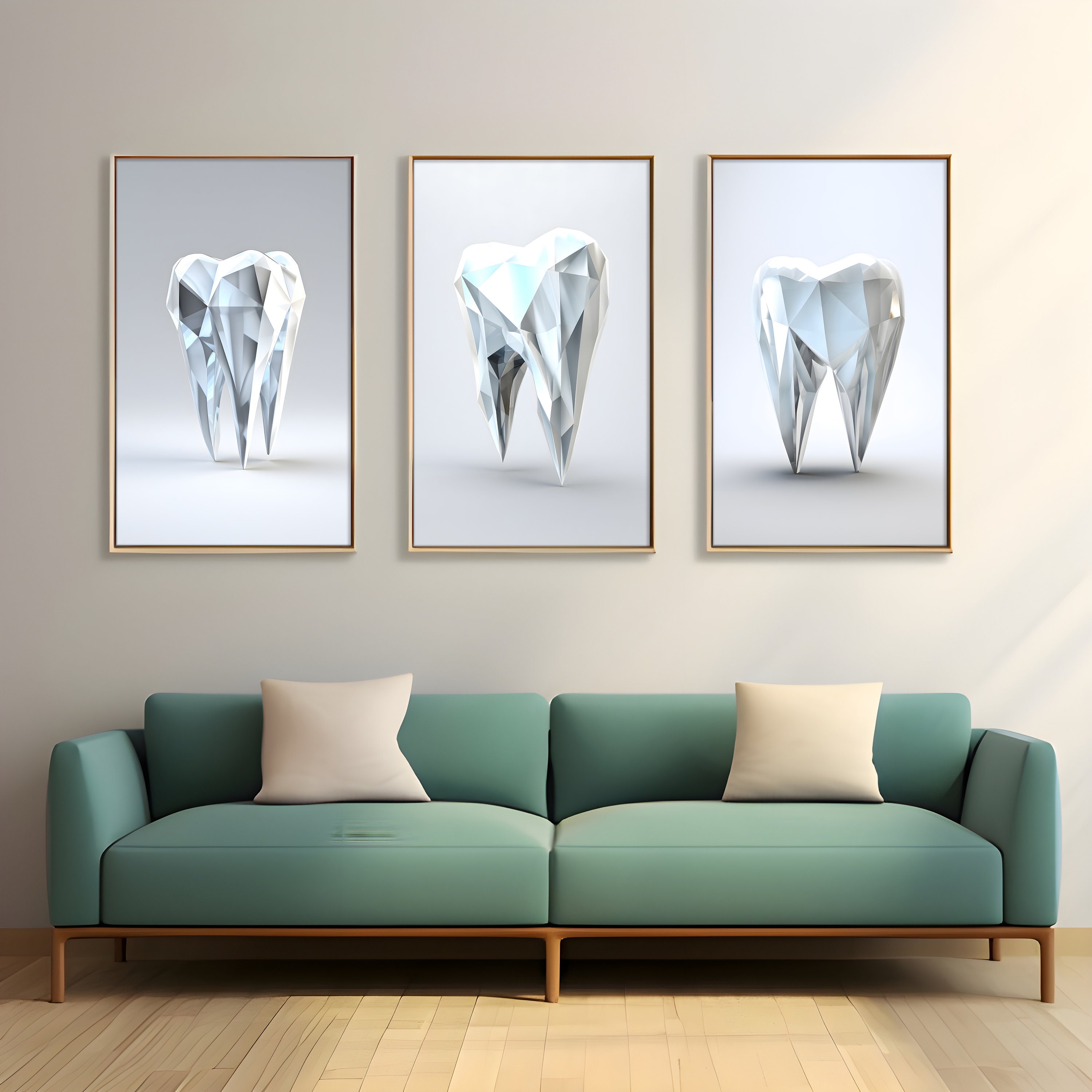 Dental Wall Art for Dental Office Wall Decor for Dentist Gift Modern ...