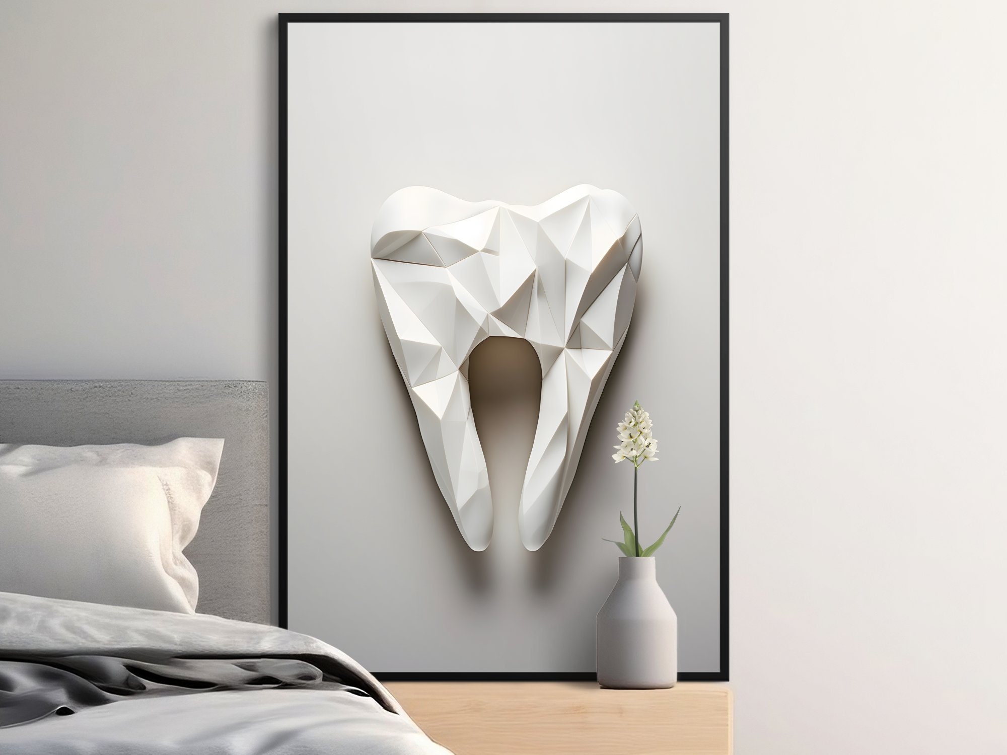 Dental Wall Art for Dental Office Wall Decor for Dentist Gift Origami ...