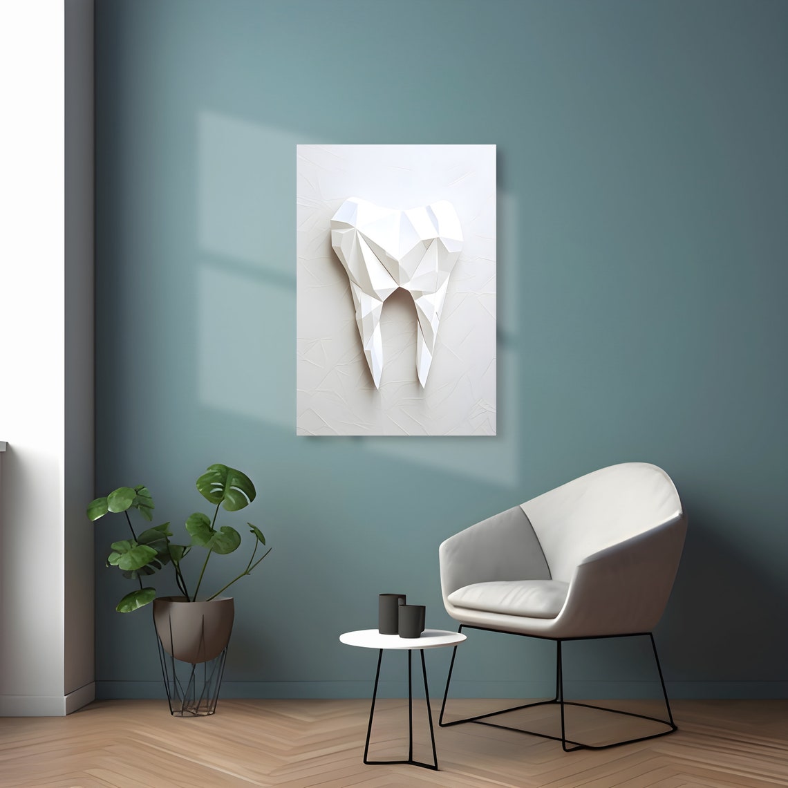 Dental Wall Art for Dental Office Wall Decor for Dentist Gift Origami ...