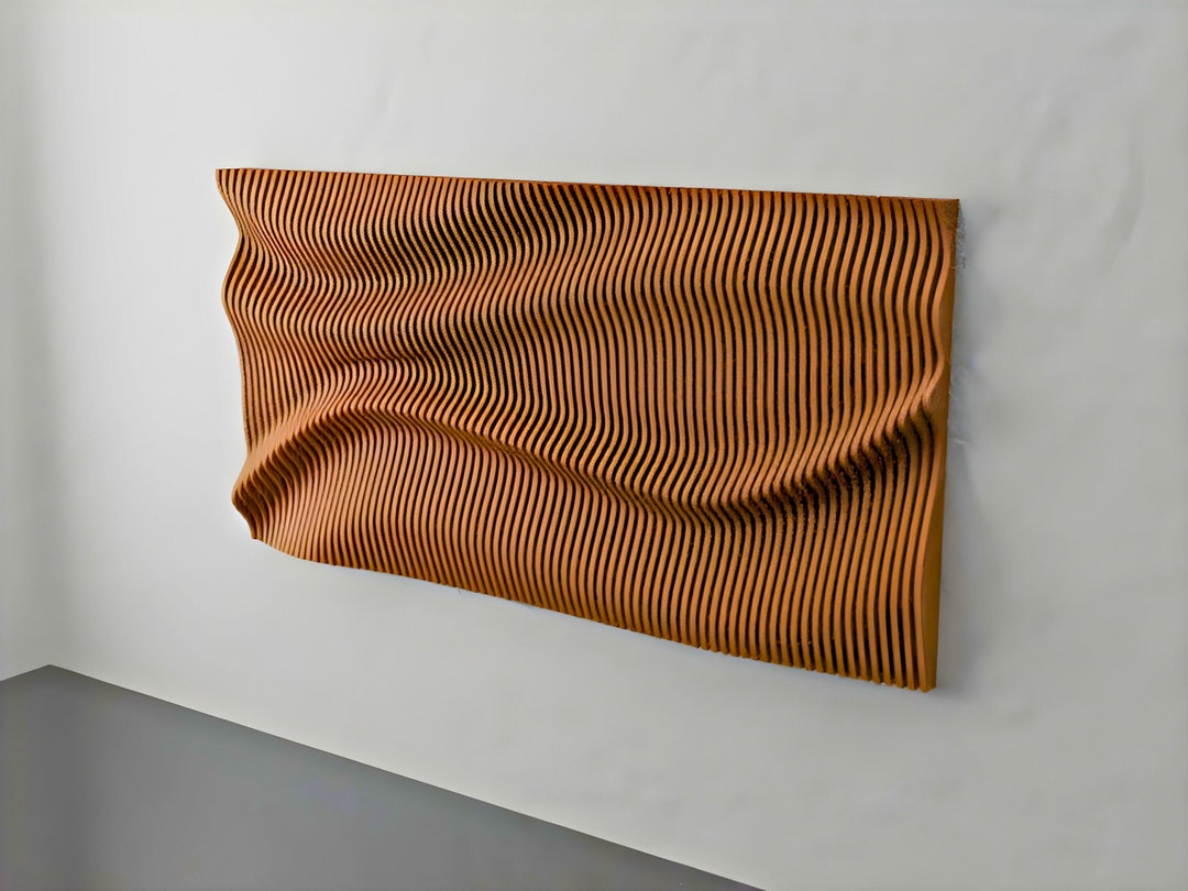 Parametric Wall Art Design for Home Decor Modern Wood Wall Art - Etsy