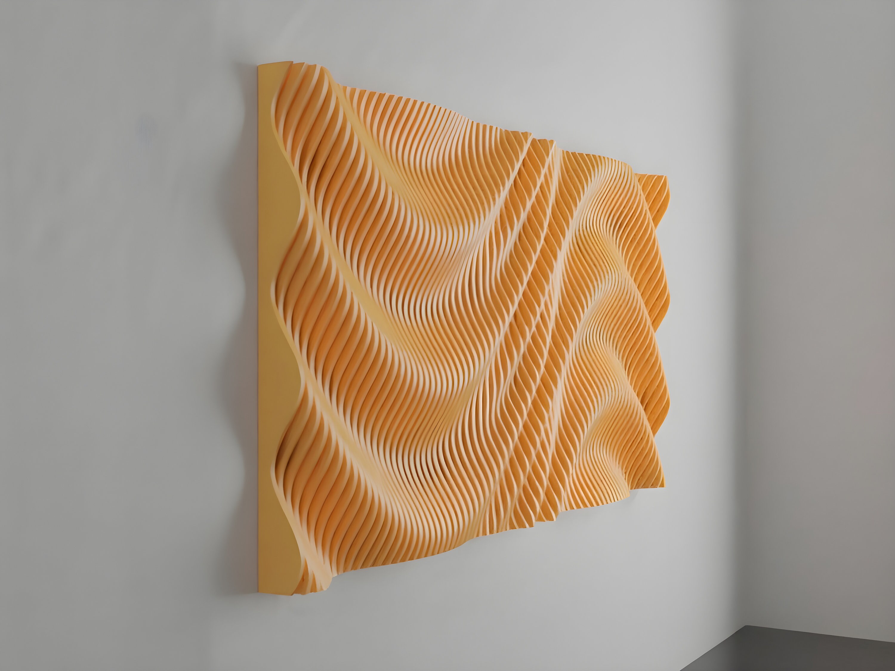 Parametric Wall Art Design for Home Decor Modern Wood Wall Art Decor ...
