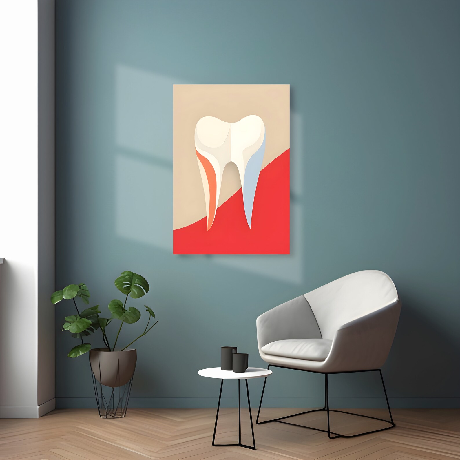 Dental Wall Art for Dental Office Wall Decor for Dentist Gift Colorful ...