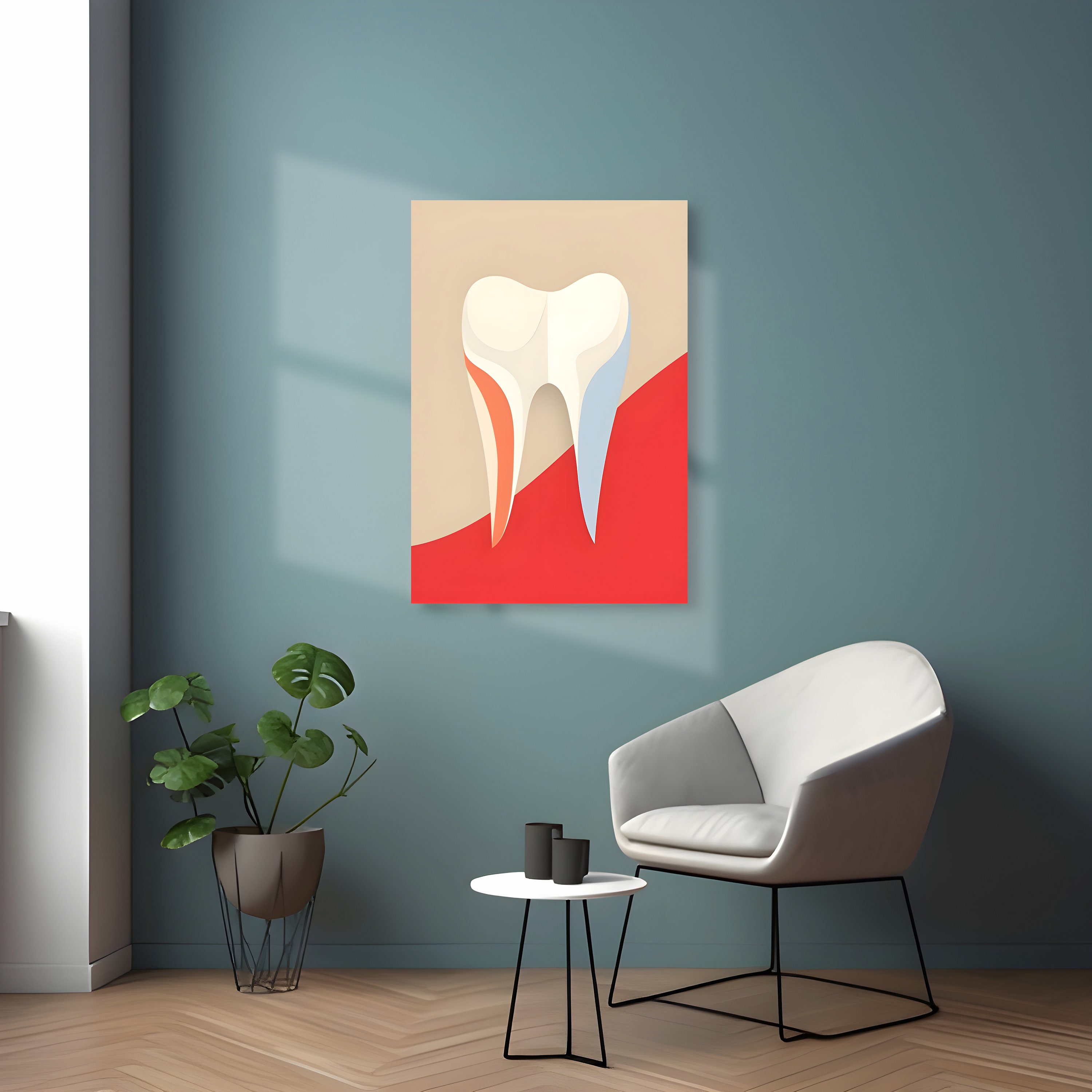 Dental Wall Art for Dental Office Wall Decor for Dentist Gift Colorful ...