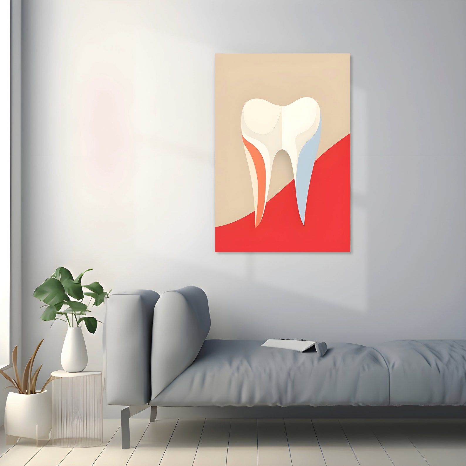Dental Wall Art for Dental Office Wall Decor for Dentist Gift Colorful ...