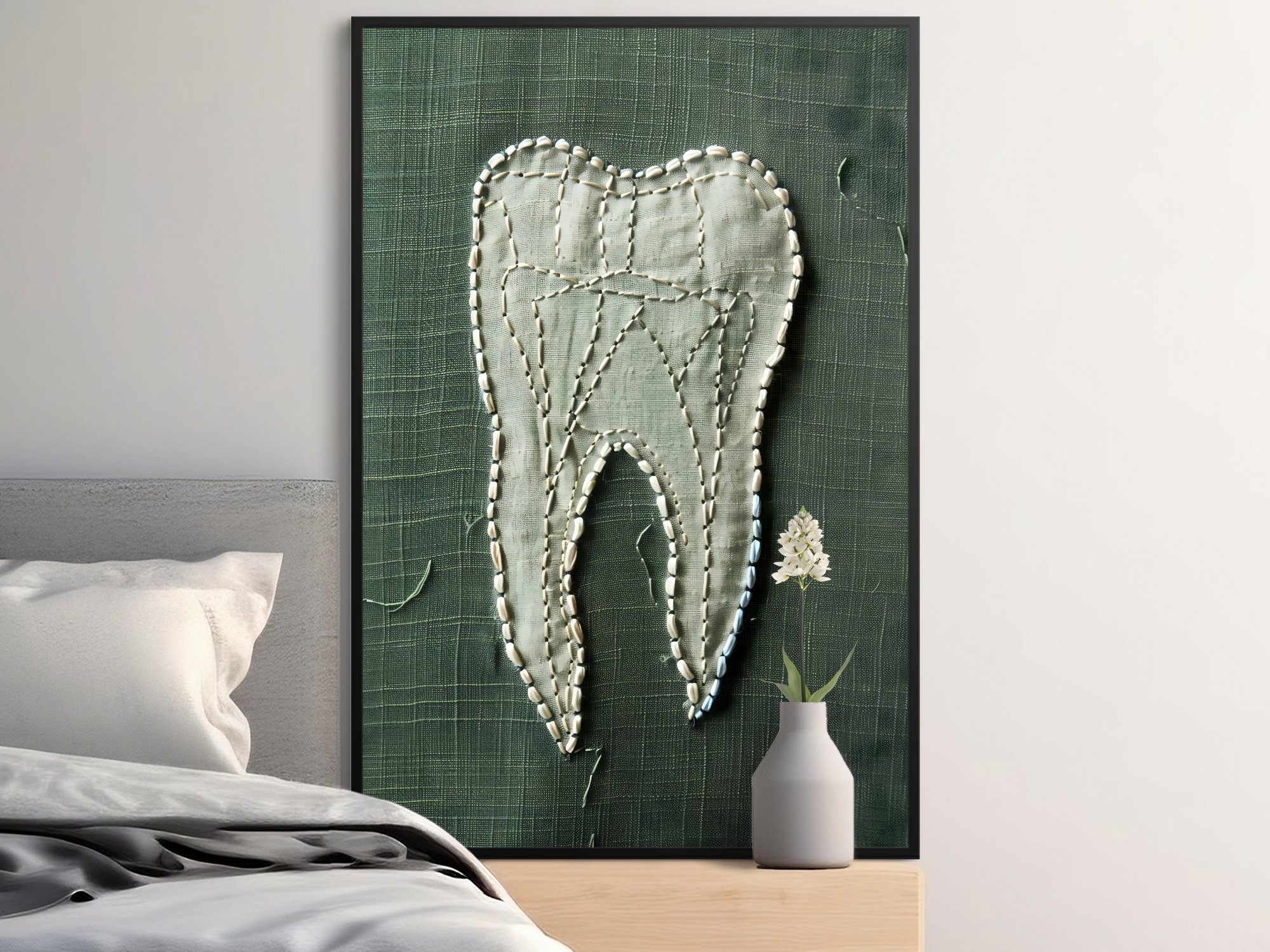 Dental Wall Art for Dental Office Wall Decor for Dentist Gift Colorful ...