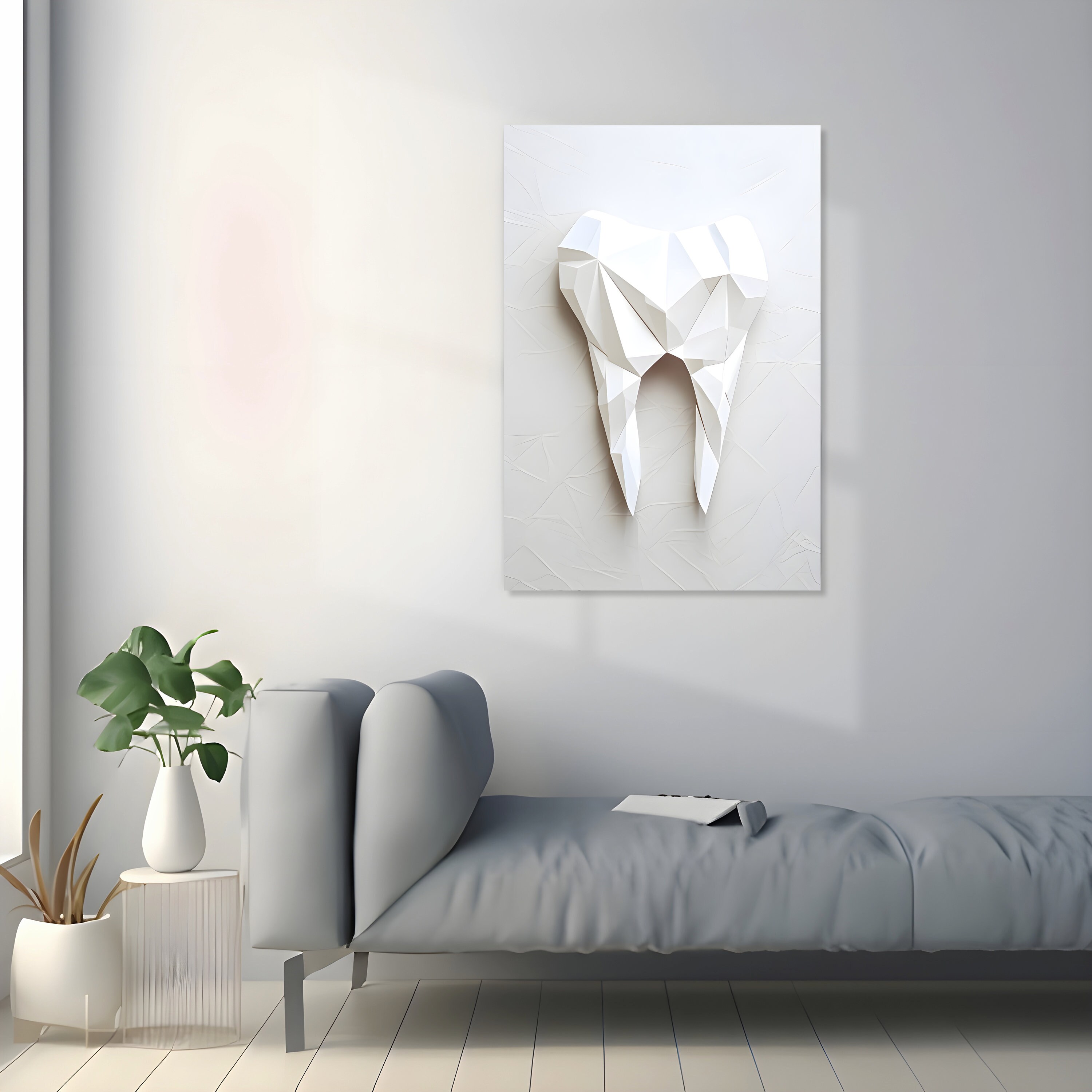Dental Wall Art for Dental Office Wall Decor for Dentist Gift Origami ...