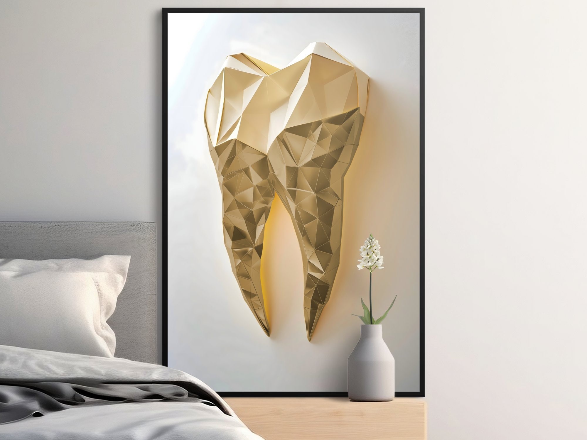 Dental Wall Art for Dental Office Wall Decor for Dentist Gift Colorful ...