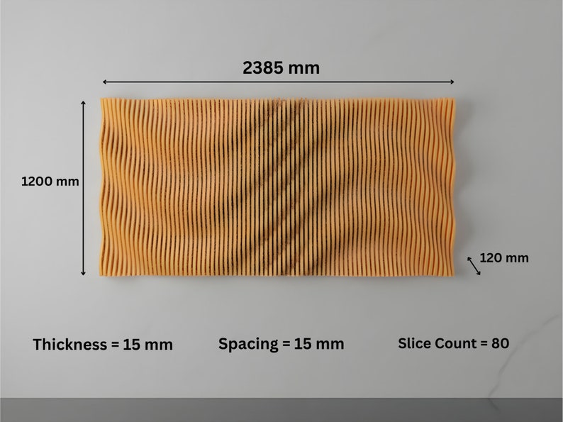 Parametric Wall Art Design for Home Decor Modern Wood Wall Art Decor ...