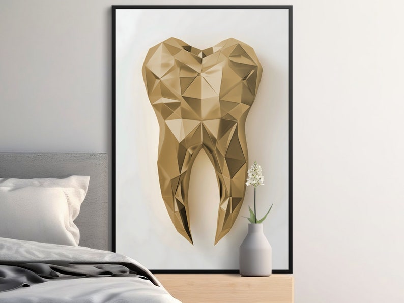 Dental Wall Art for Dental Office Wall Decor for Dentist Gift Colorful ...