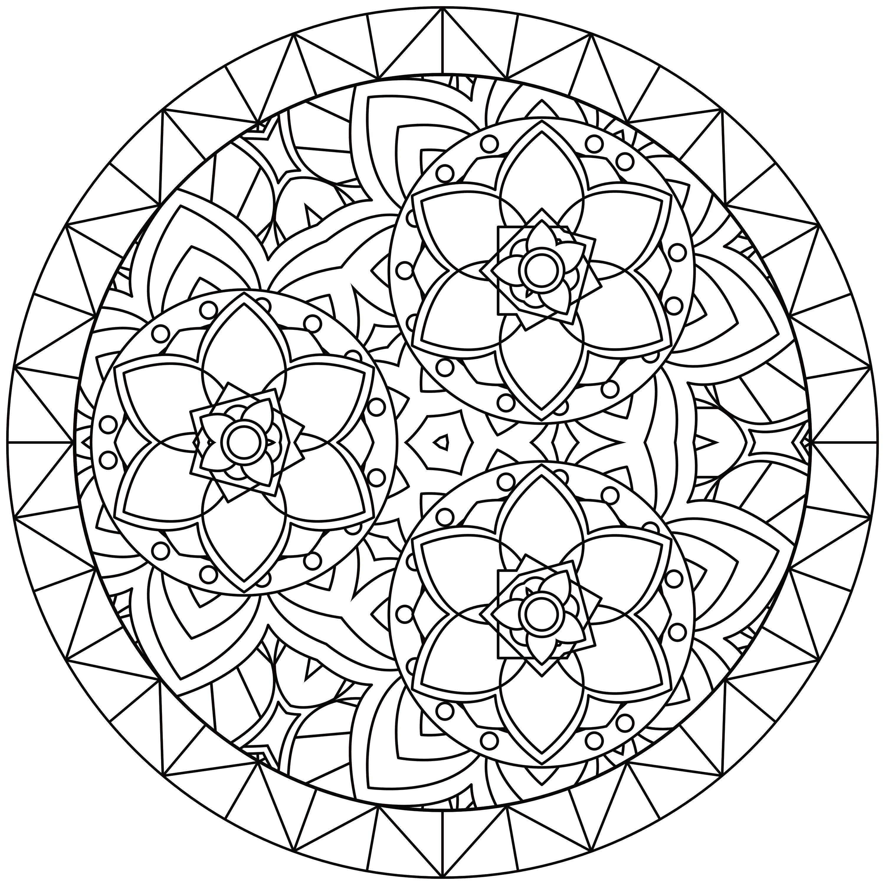 Discover Magic Mandalas: Color Pages Bundle 2 Instant - Etsy