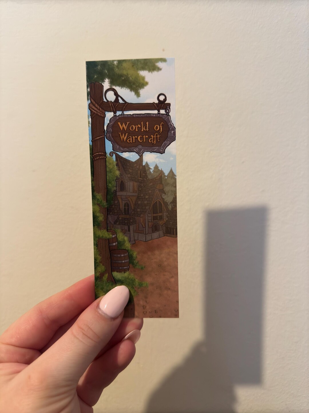 Fantasy Village Gaming Bookmark | Cosycoffeechats - Etsy