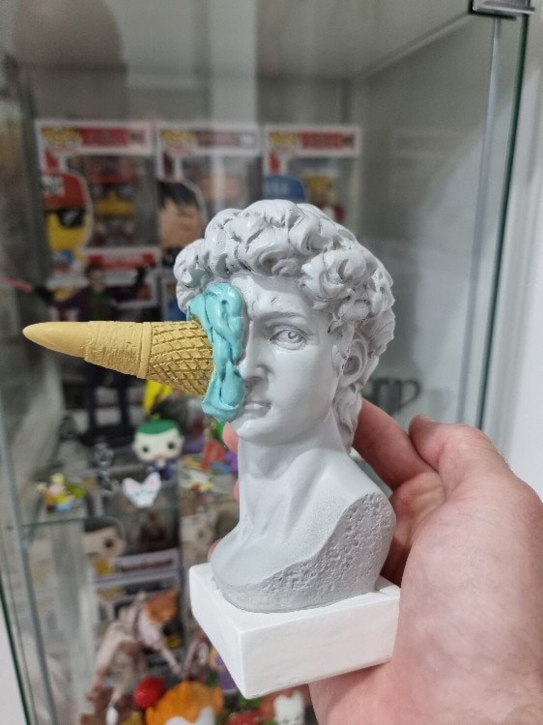 Mythology Figure Ice Cream David Statue Myth Character Resin - Etsy