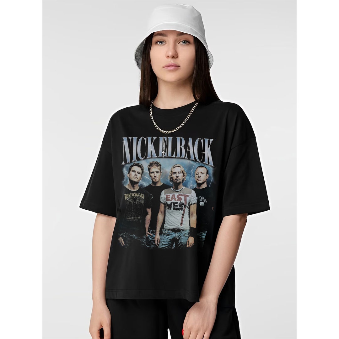 Vintage Nickleback Band Shirt Nickleback Get Rollin New Album - Etsy