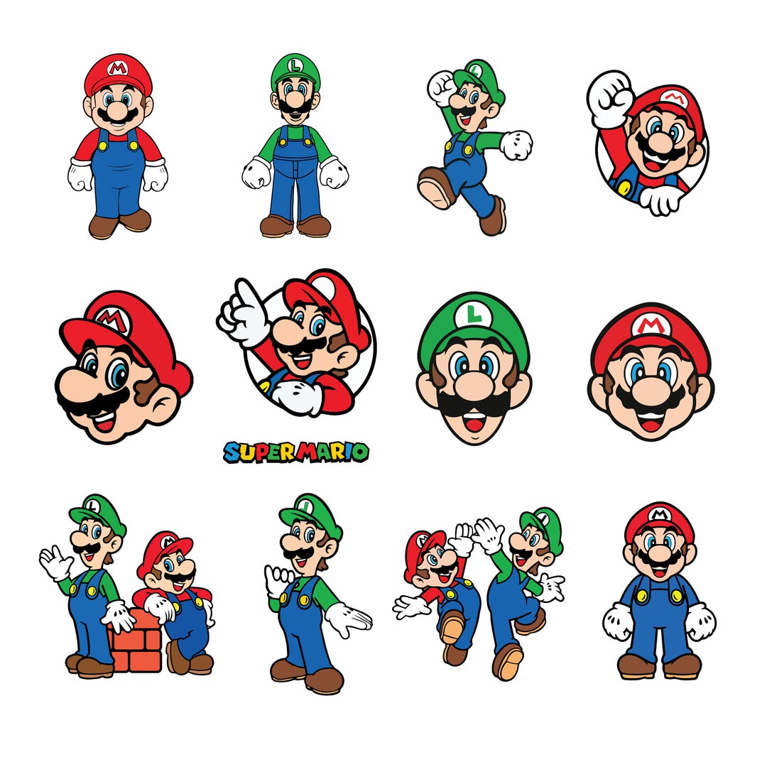 Super Mario SVG Bundle Yoshi Svg Yoshi Cut File Super Mario - Etsy ...