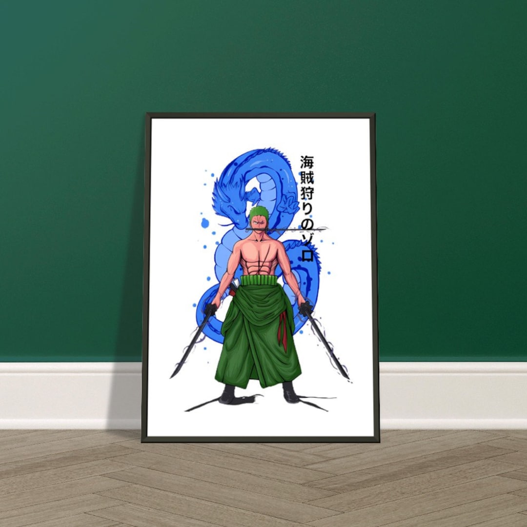 Anime Posters Zoro Posters One Piece Poster Sword - Etsy