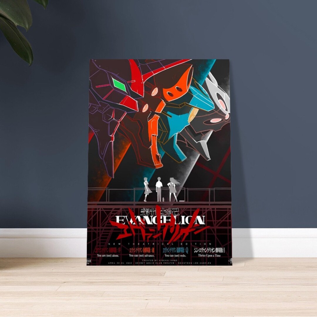 Shinji EVA-01 Poster | Anime Posters | Neon Genesis Evangelion Poster ...