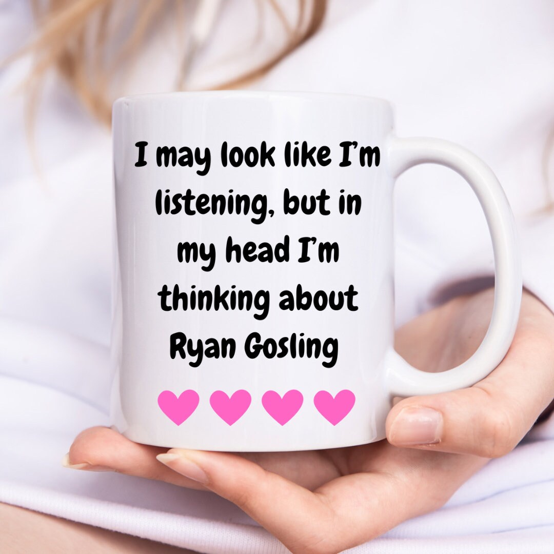 Ryan Gosling Fan Mug, Ryan Gosling Barbie 2023 Mug, Taza Para Fan De ...