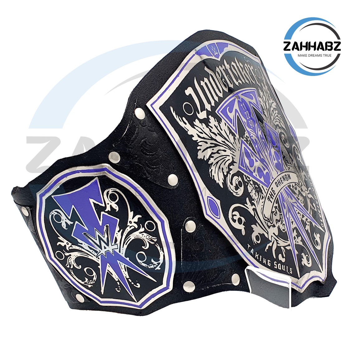 Undertaker Championship Belt Replica: World Heavyweight Wrestling Title ...