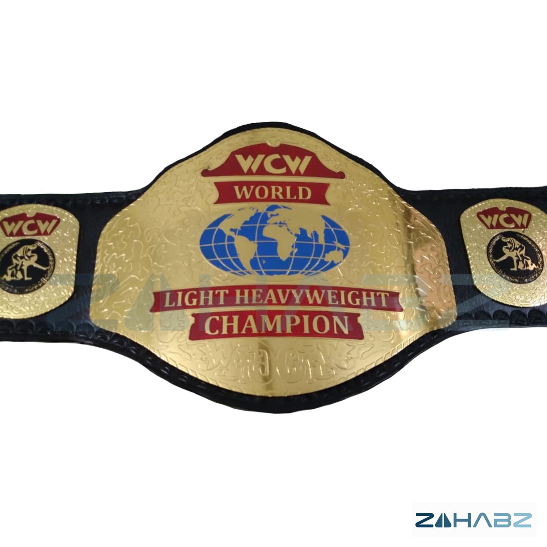 World Light Heavyweight Championship Replica Belt Wrestling Title 2mm ...