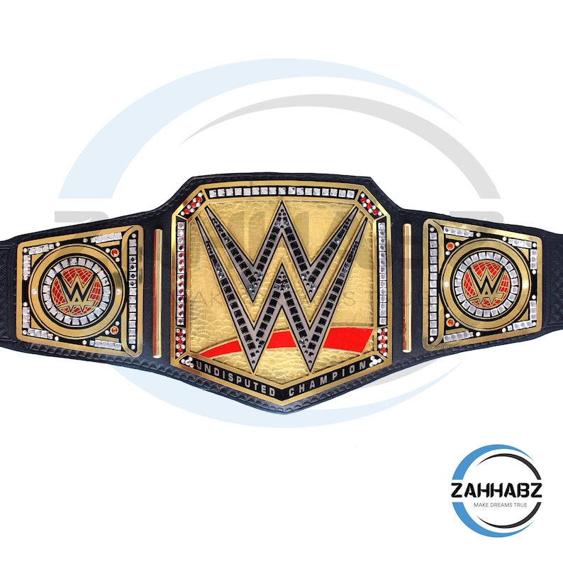 New Undisputed World Wrestling Championship - World Champion Belt ...