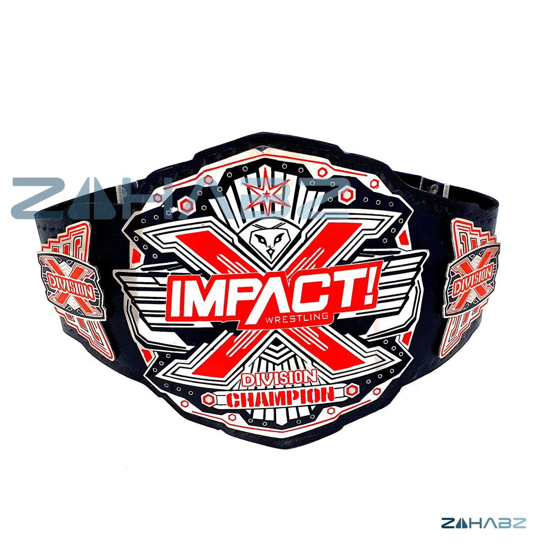 Impact Wrestling X Division Championship Replica Belt Title - Etsy