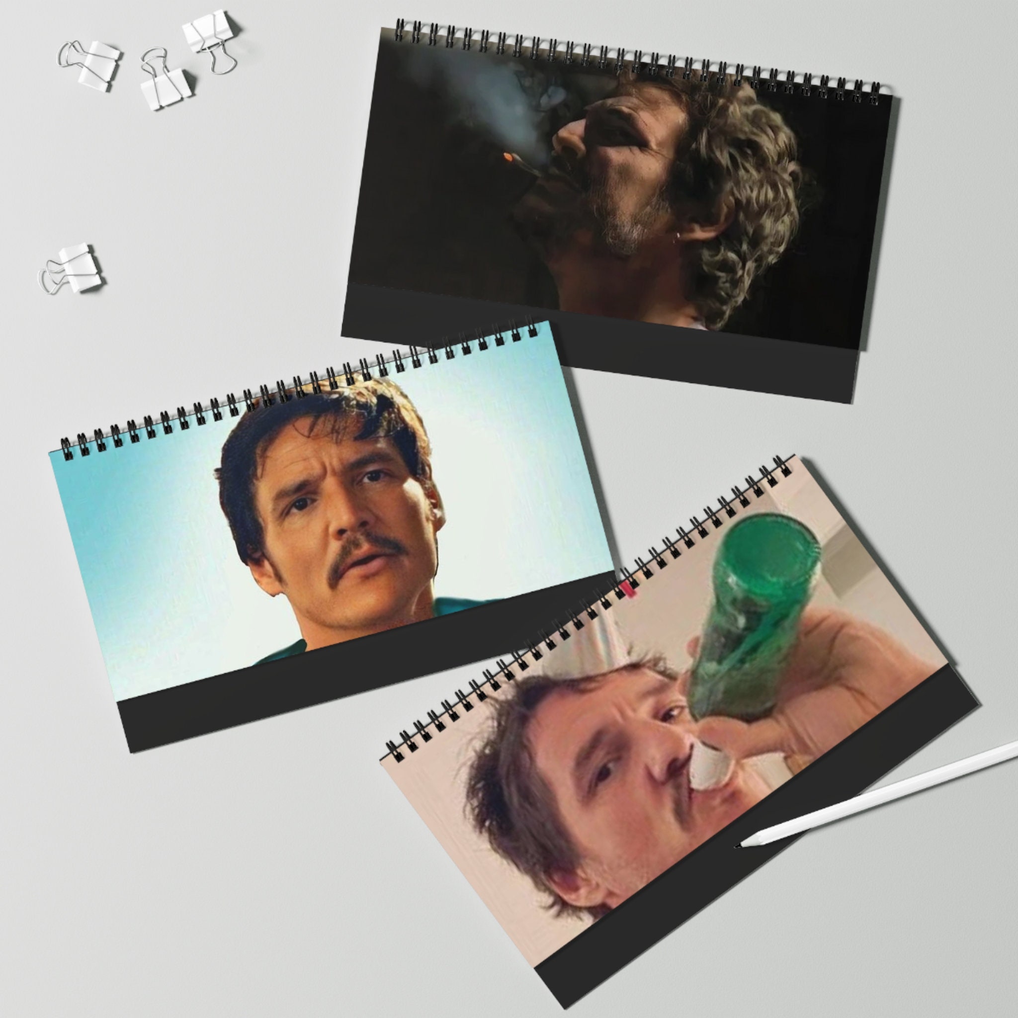Pedro Pascal Desk Calendar - Etsy