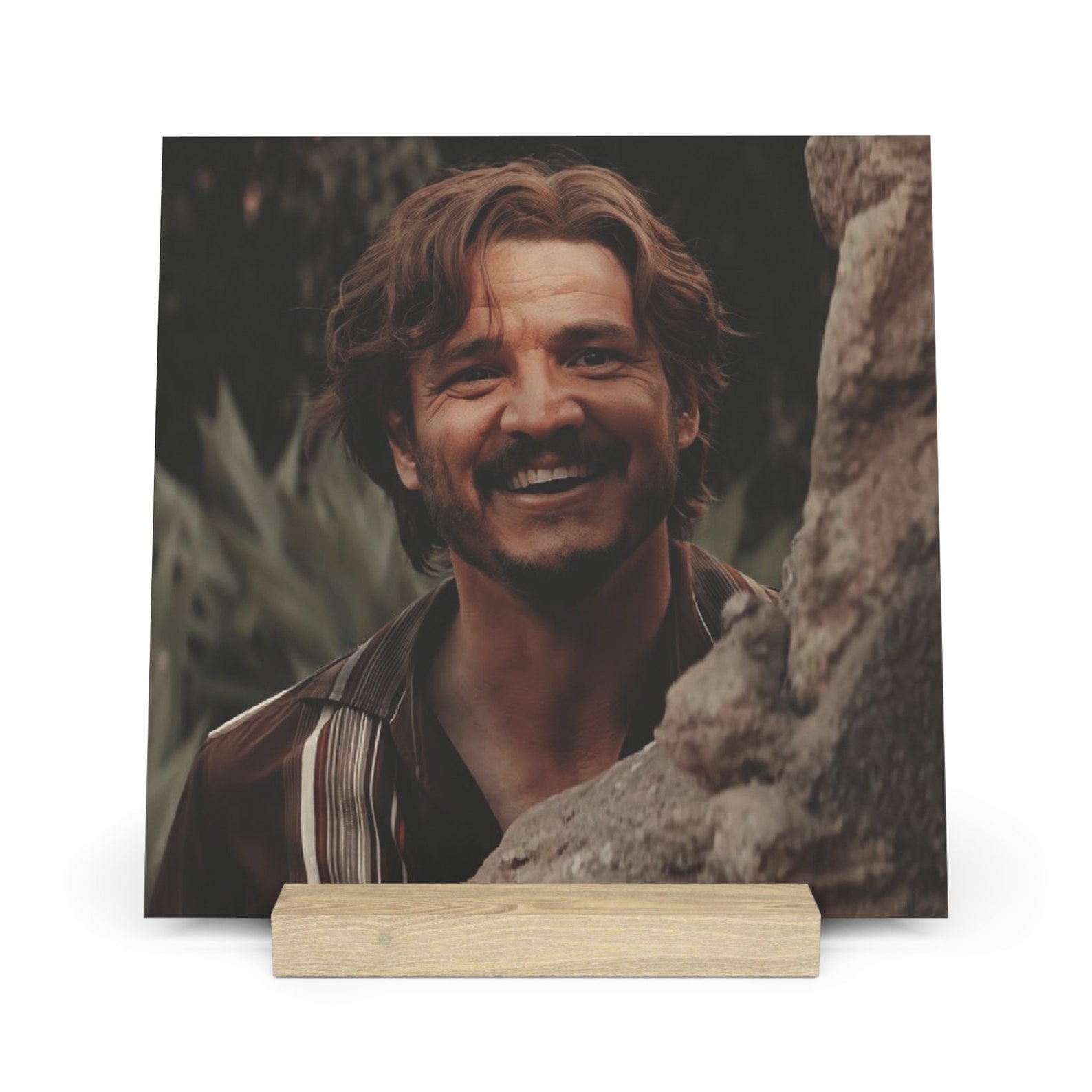 Pedro Pascal Gallery Board With Stand - Etsy