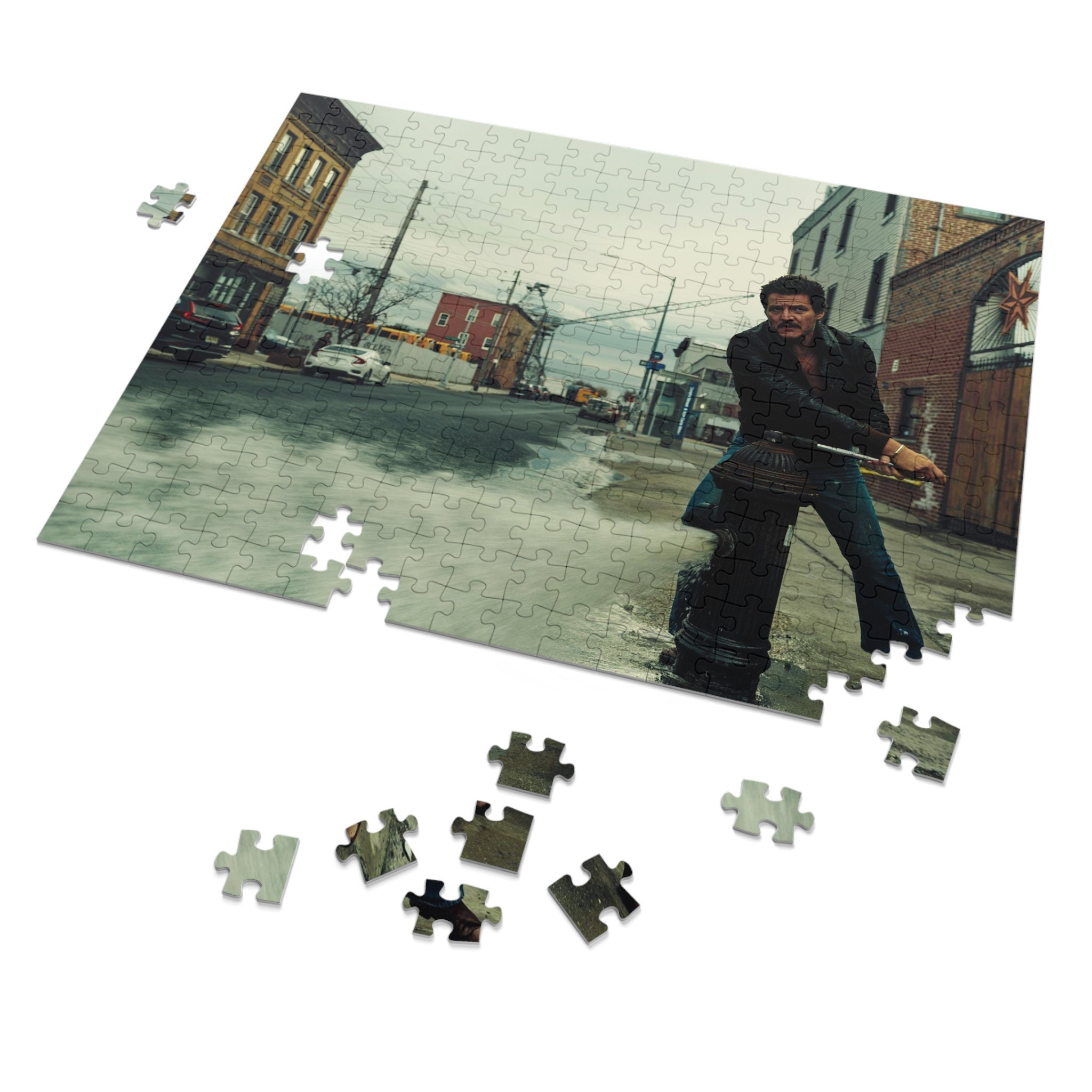 Pedro Pascal Fire Hydrant Jigsaw Puzzle (30, 110, 252, 500,1000-piece ...