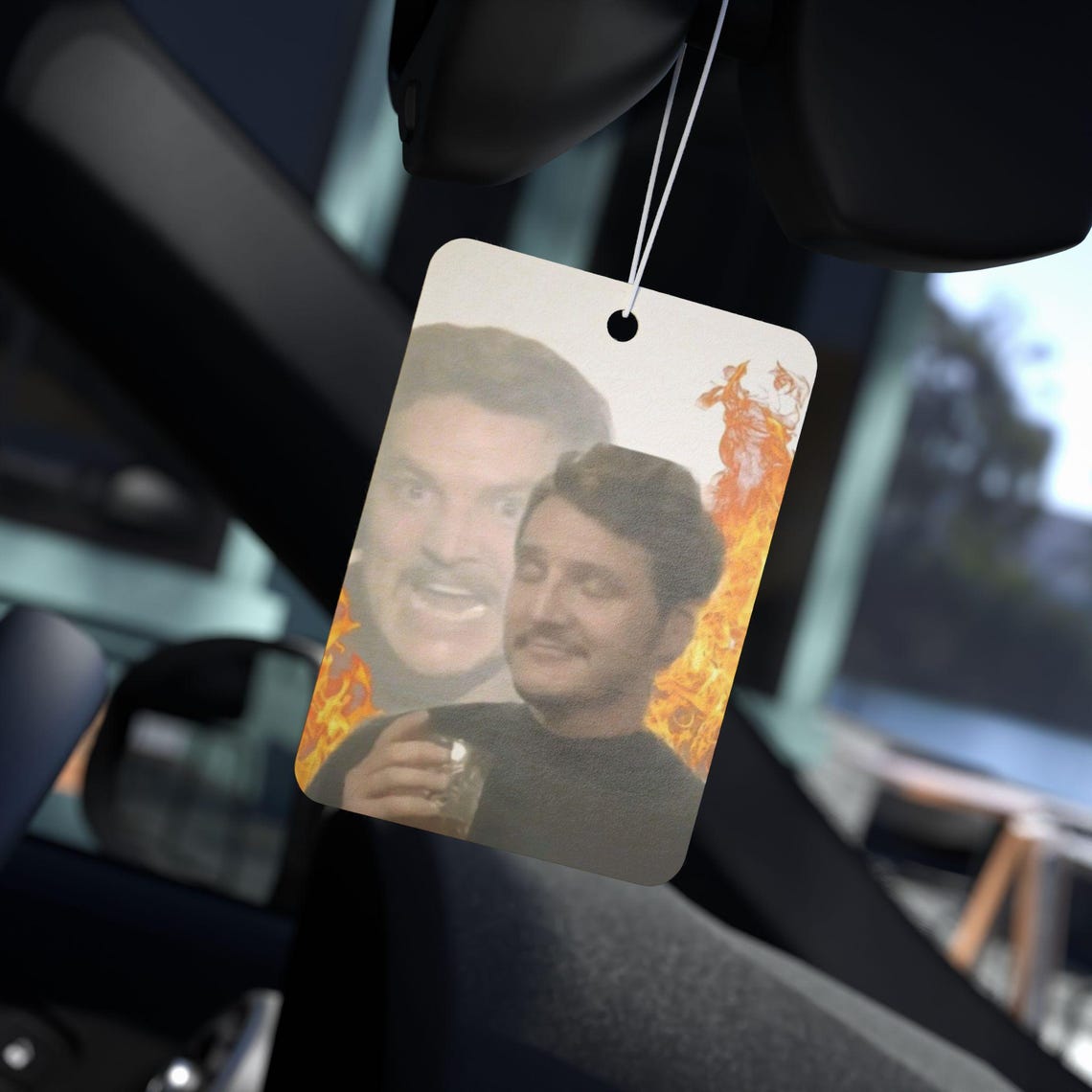 Pedro Pascal Meme Car Air Freshener: Funny Fan Gift - Etsy
