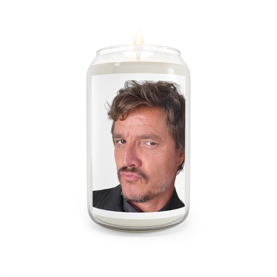 Pedro Pascal Aromatheraphy Scented Candle, 13.75oz - Etsy UK