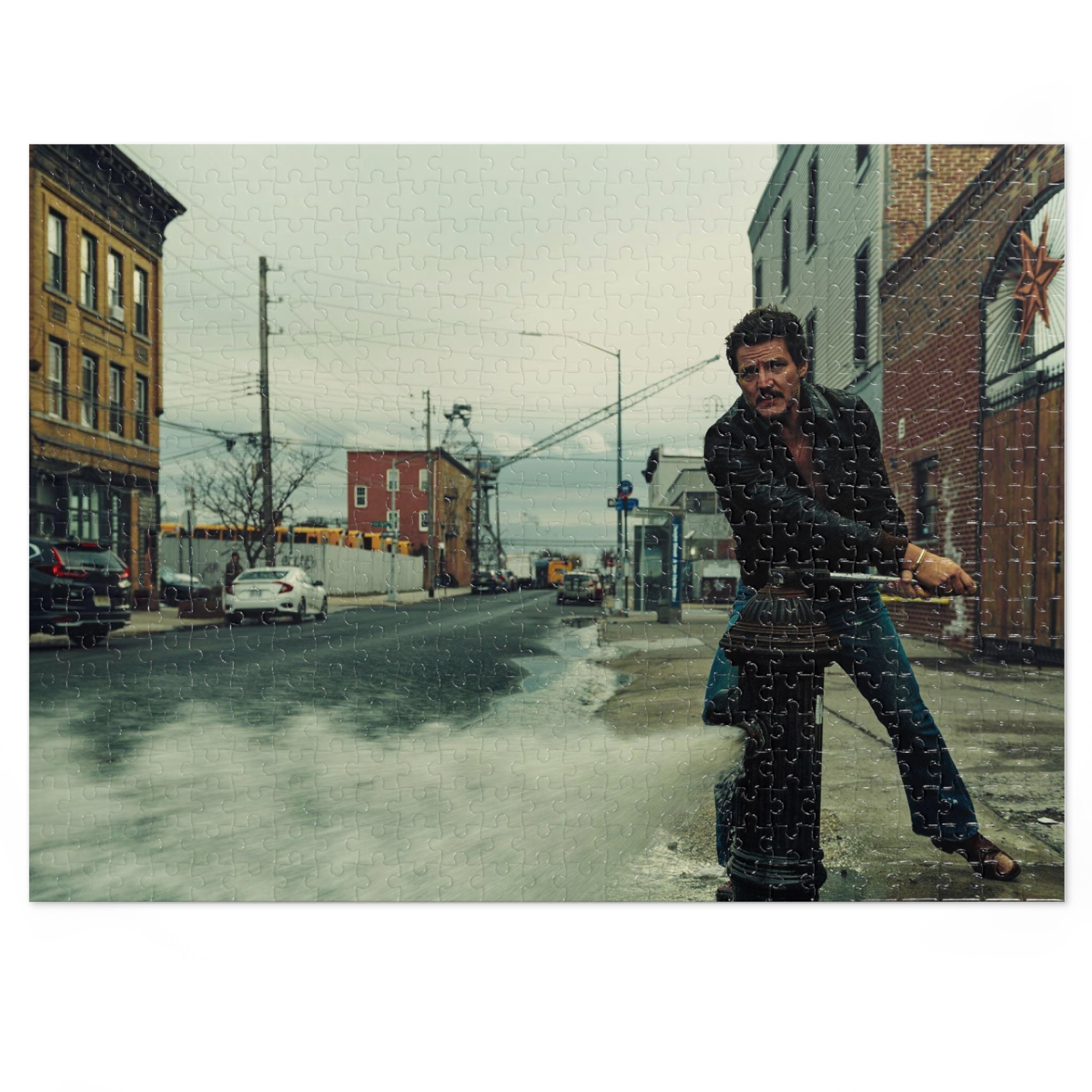 Pedro Pascal Fire Hydrant Jigsaw Puzzle (30, 110, 252, 500,1000-piece ...