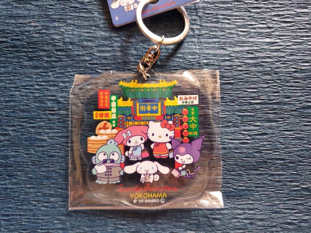 Sanrio Characters in Yokohama Chinatown Design Key Ring Hello Kitty, My ...