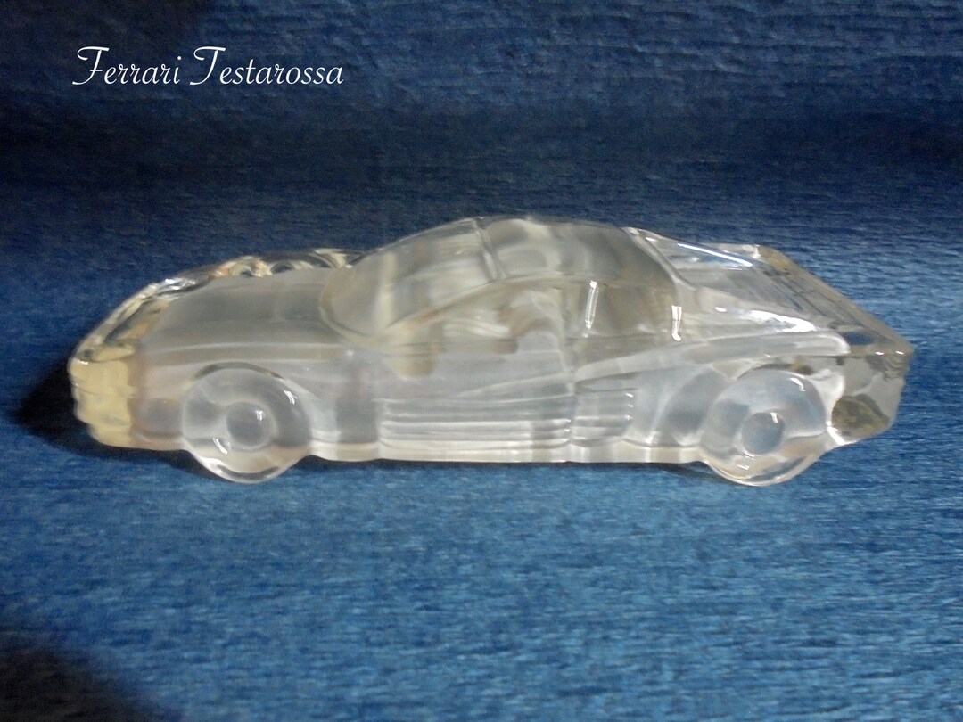Hofbauer Ferrari Testarossa Crystal Glass - Etsy