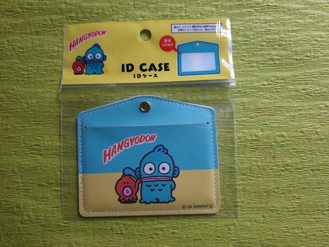 Hangyodon and Sayuri the Octopus Design ID Card Holder Lovely Sanrio ...