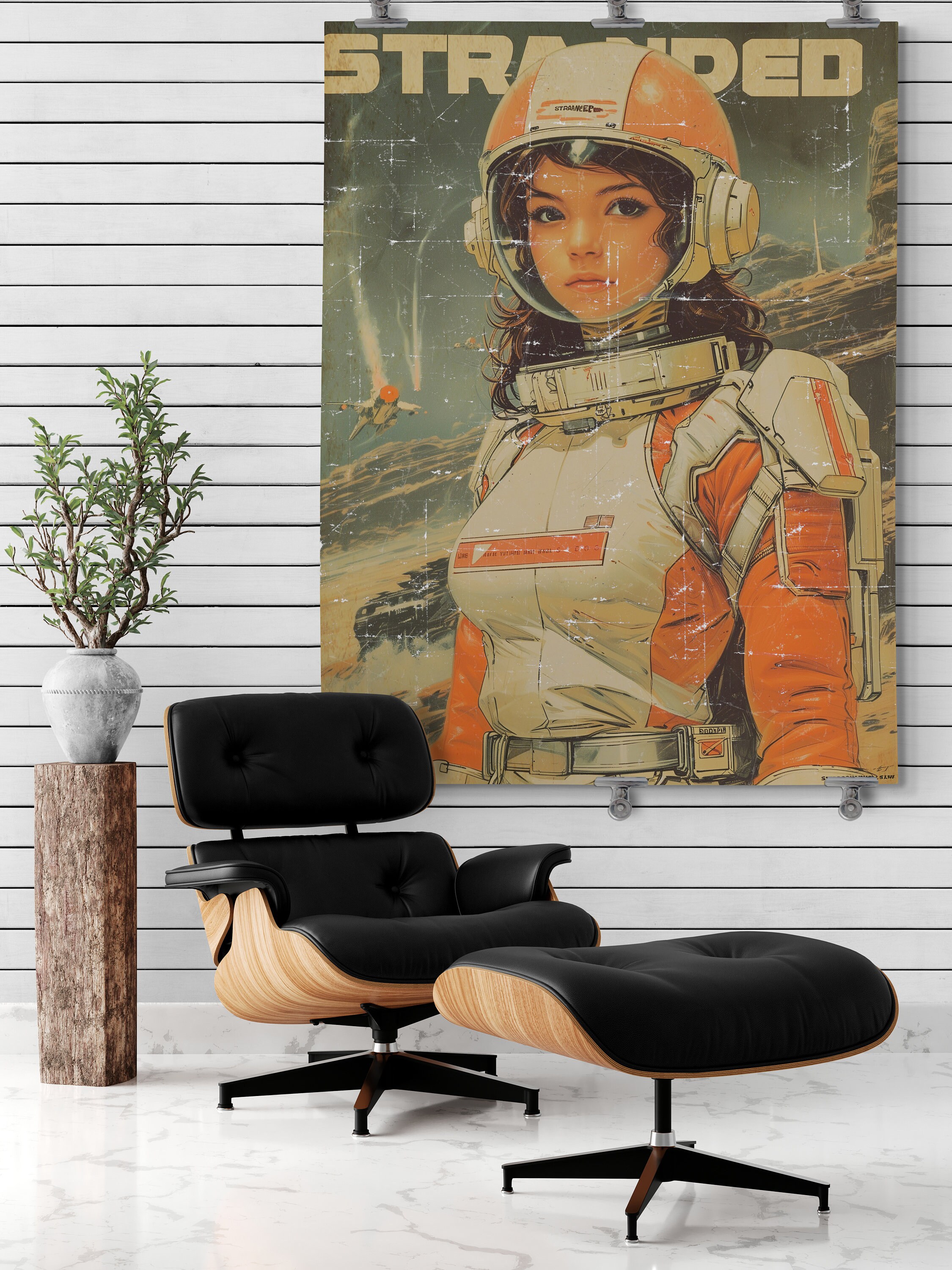 Moebius Astronaut Art / 80s Style / Science Fiction / Large Format ...