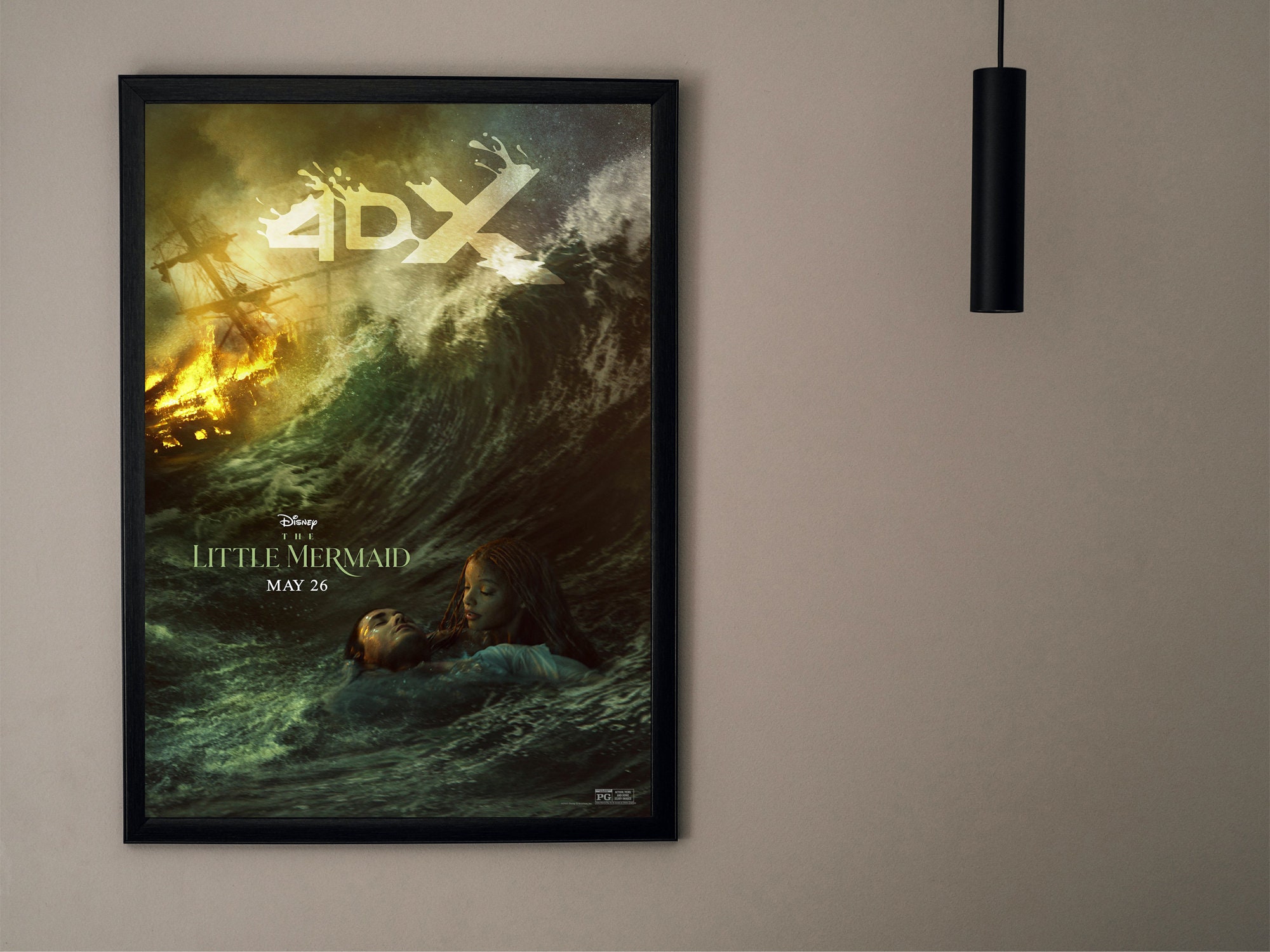 The Little Mermaid Movie Poster 2023 Film Poster