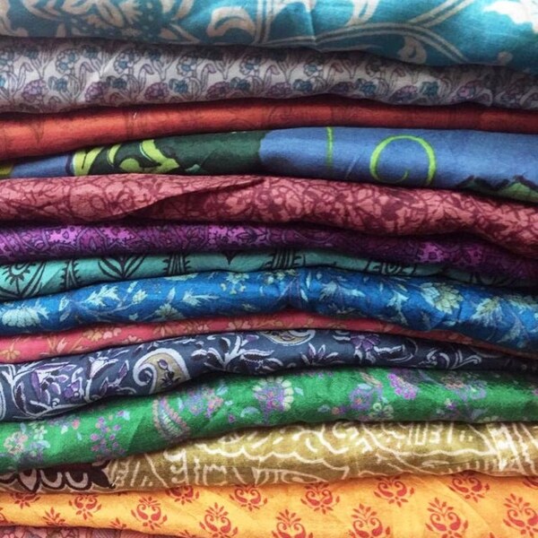 Upcycled Sari - Etsy