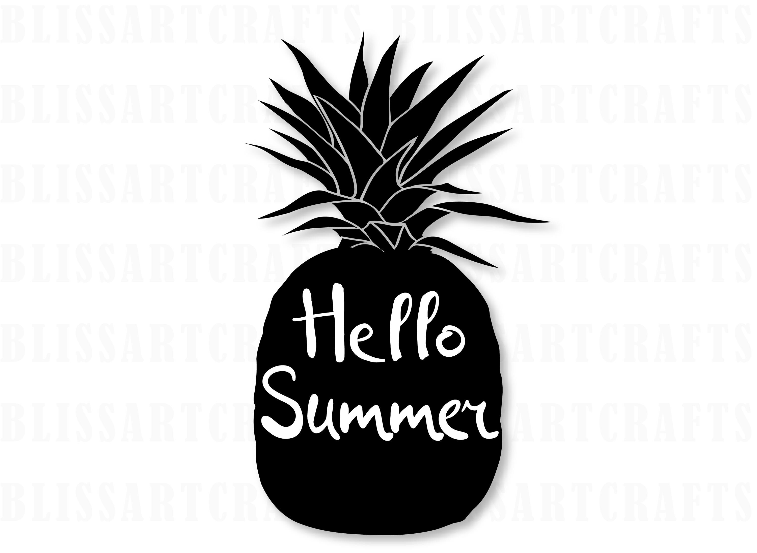 Pineapple SVG Bundle, Pineapple PNG Bundle, Pineapple Clipart, Fruit ...