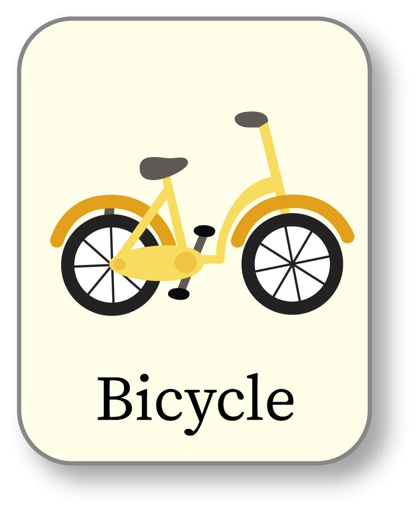 VEHICLES BUNDLE Flash Cards, Learning Transportation Flashcards for ...